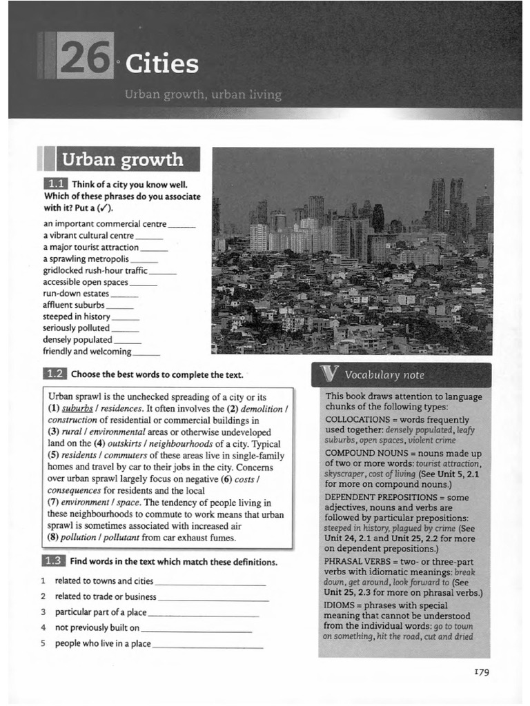 Advanced Vocabulary Test Unit 26 | PDF