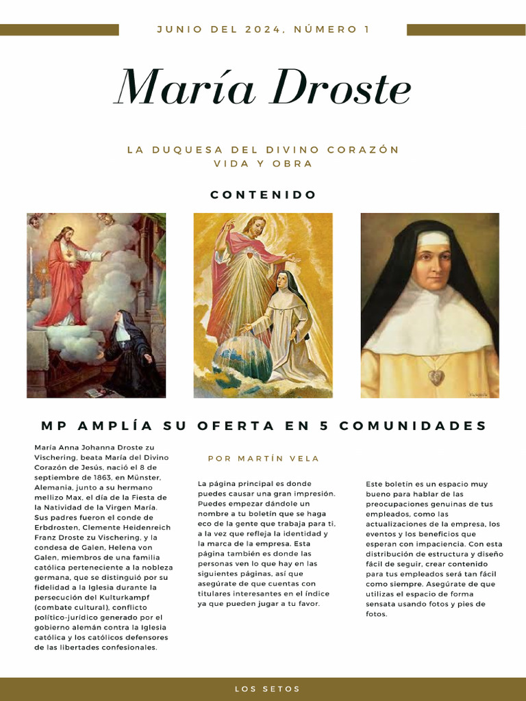 Vida de Maria Droste | PDF