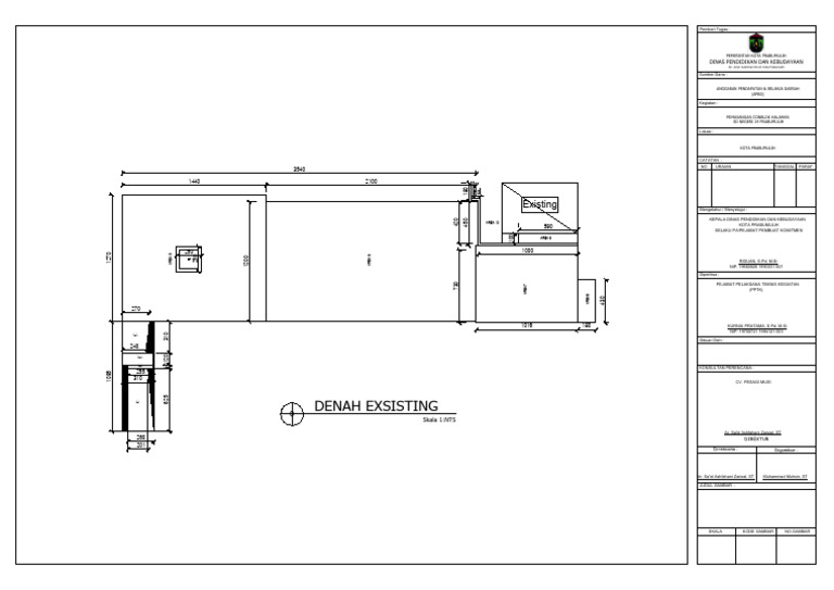 GAMBAR PERHITUNGAN CONBLOCK SD 23-Model2 | PDF