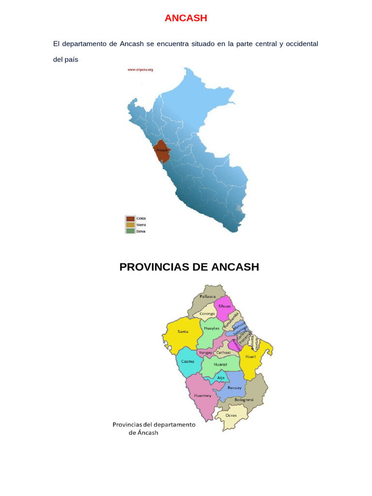 ANCASH | PDF