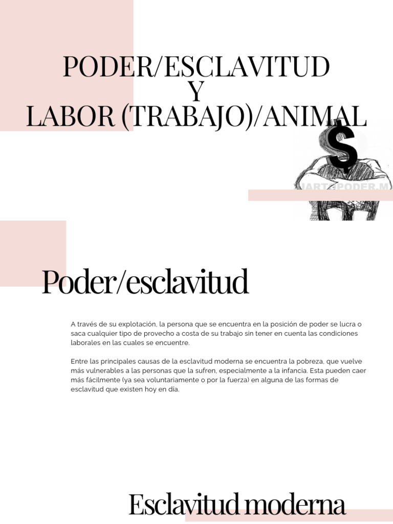 Explotación Humana y Animal | PDF | Alimentos | Esclavitud