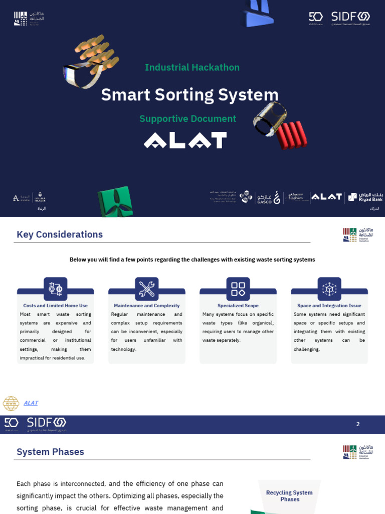 Alat - Supporting Document (Industrial Hackathon 2024) | PDF