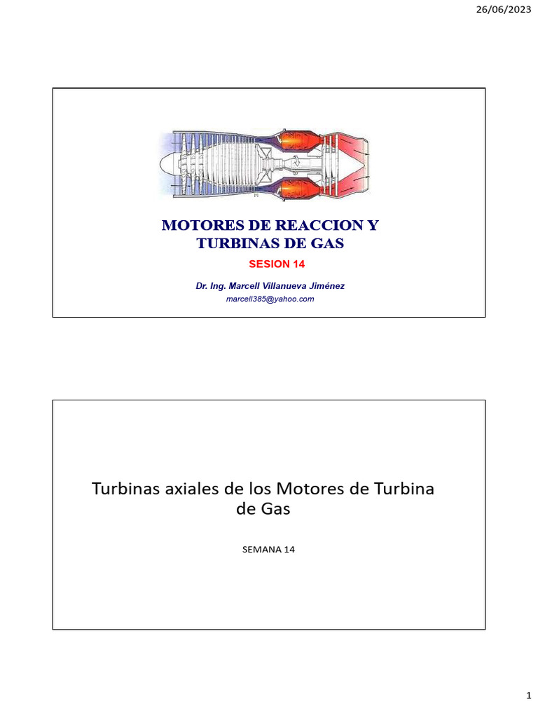 Motores S14 Turbinas Axiales Parte 2-v3 | PDF