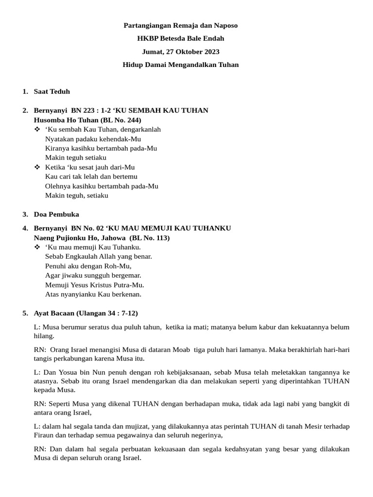 Parta RN Bale Endah | PDF