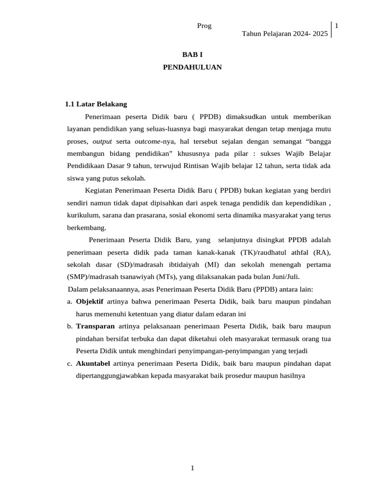 SK PPDB Keluar-Masuk 2023 NEW | PDF