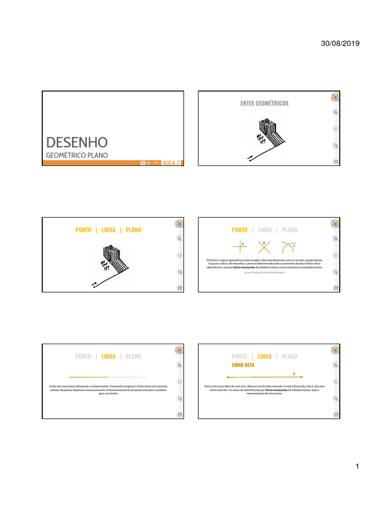 A02 Teoria Desenho-Geométrico-Plano | PDF