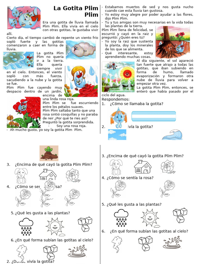 La Gotita Plim Plim | PDF