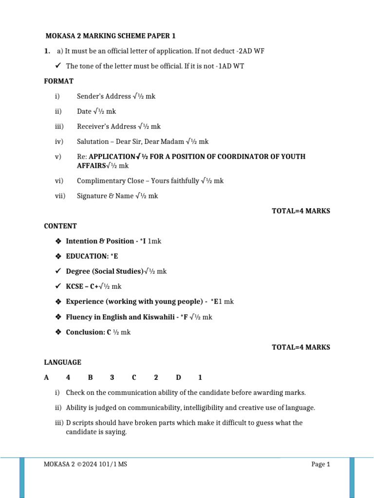 Eng P1 MS Final | PDF | Languages | Foreign Language Studies
