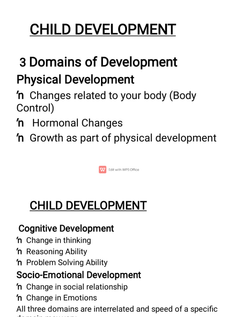 Child Development | PDF