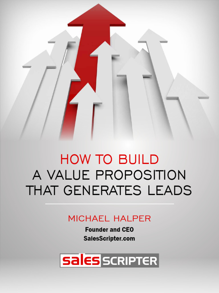 How To Build Your Value Proposition | PDF