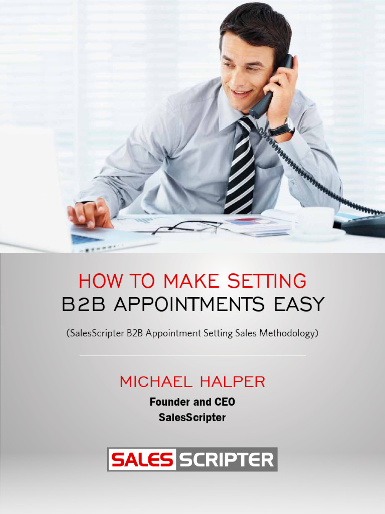 How To Make Setting B2B Appointments Easy.01 | PDF