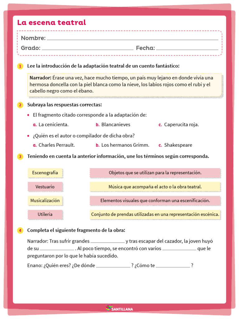 El Teatro y Sus Elementos | PDF