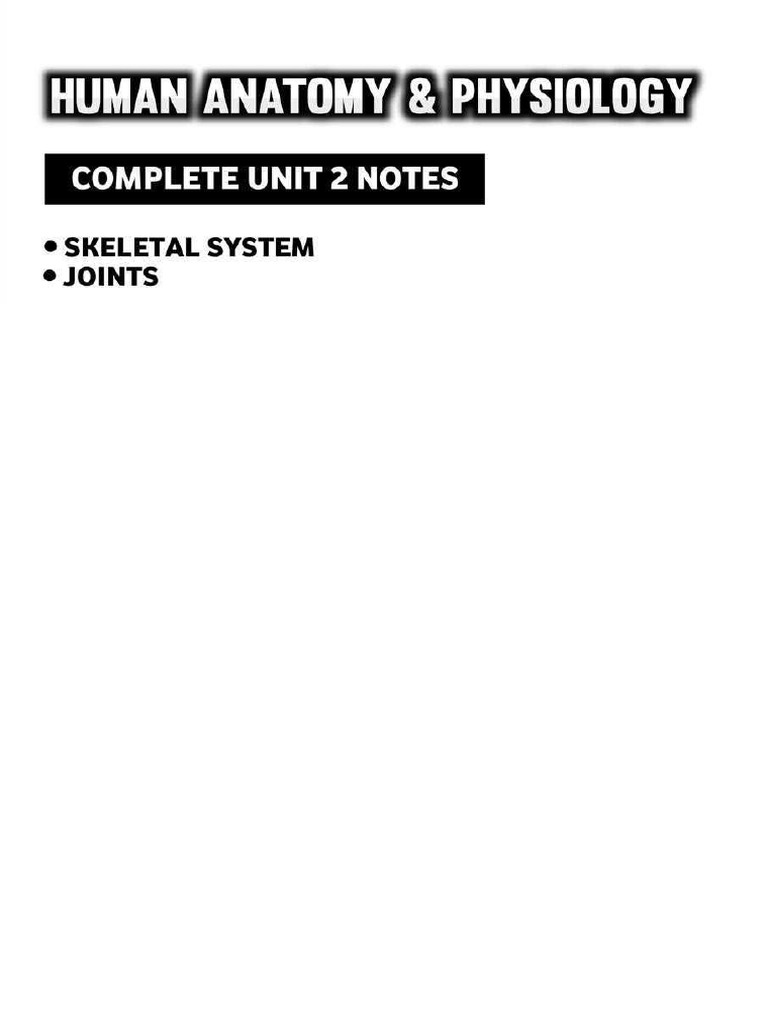 Unit 2 Hap Hand Written Notes Pdf