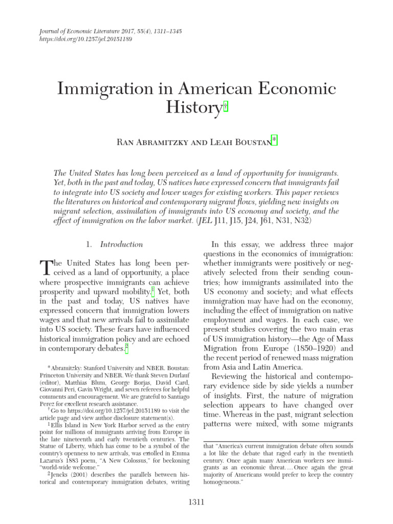 Immigration | PDF