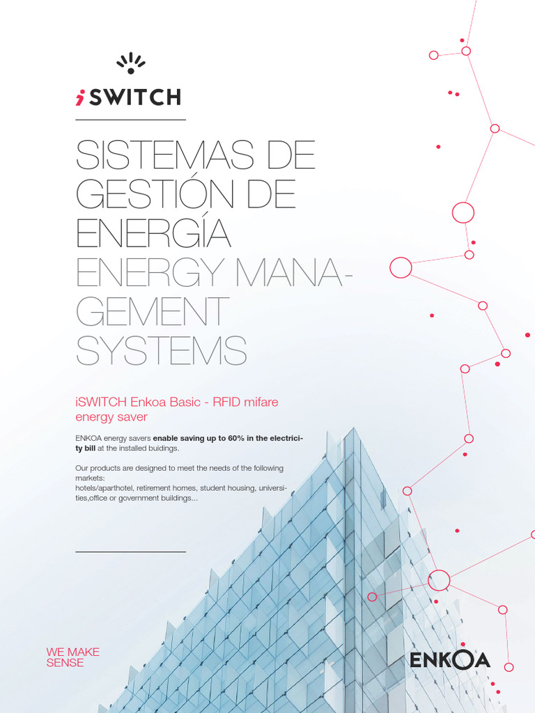 Datasheet iSWITCH - Enkoa RFID Energy Saver | PDF