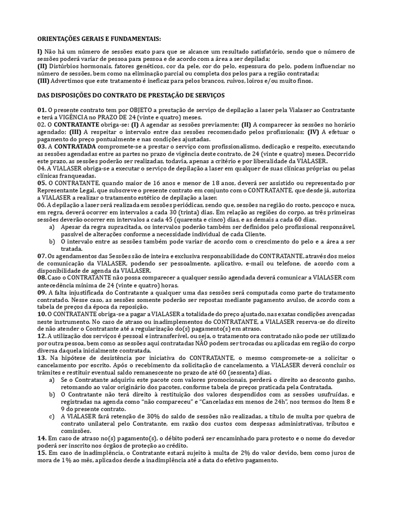 Contrato de Cliente V1.2023 | PDF