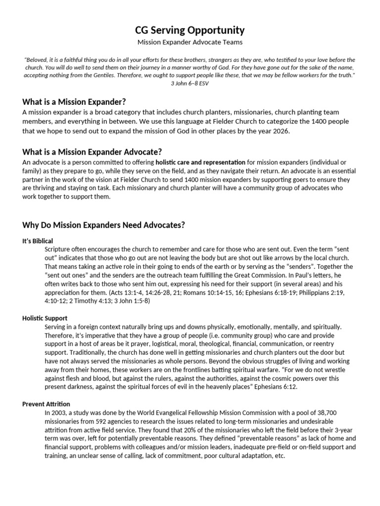 CG Serving - Advocate Teams | PDF