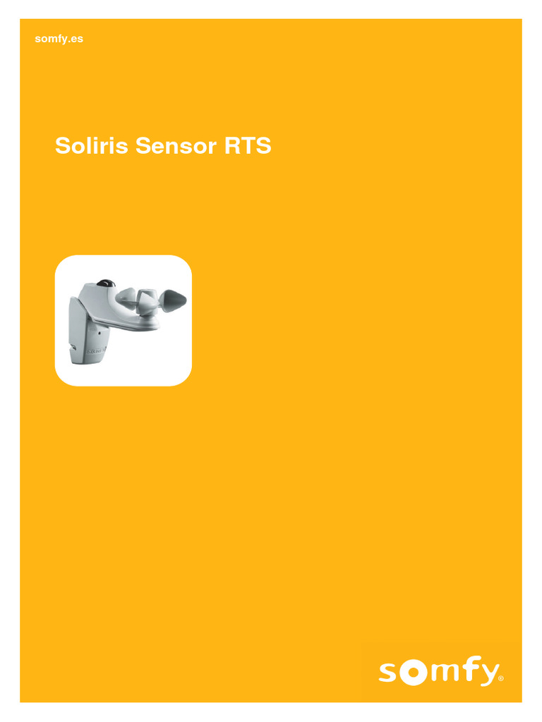 Soliris Sensor RTS ESP | PDF