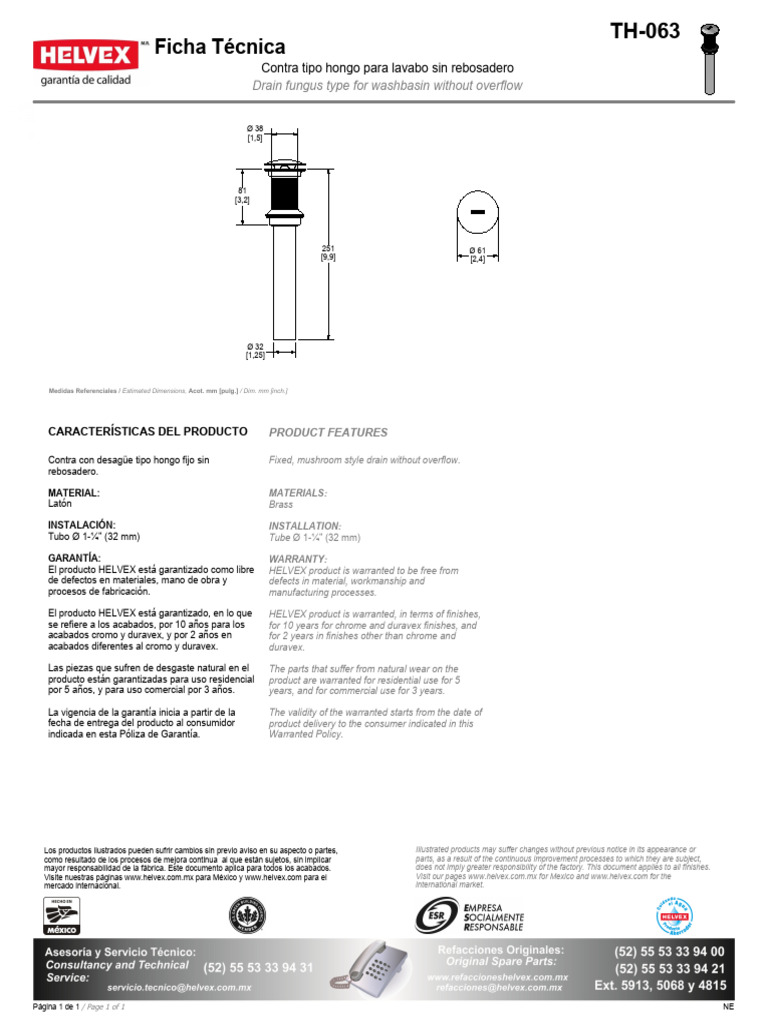 FT10a - CONTRA TH-063 | PDF
