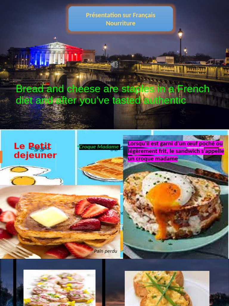 French Cuisine PPT New | PDF