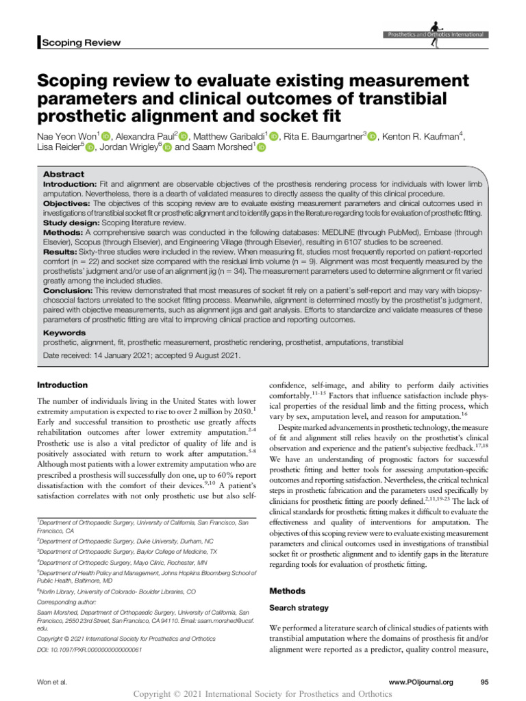 Scoping Review To Evaluatte Existing Measurrement.1 | PDF