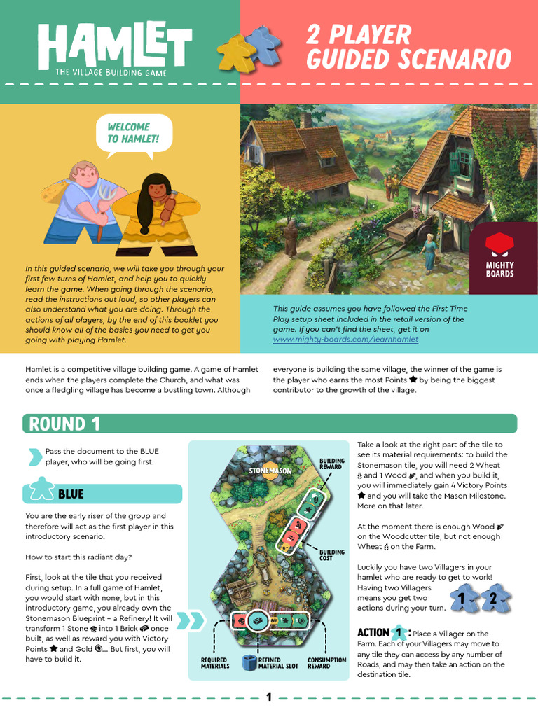 Hamlet Guided Scenario 2 - Player | PDF