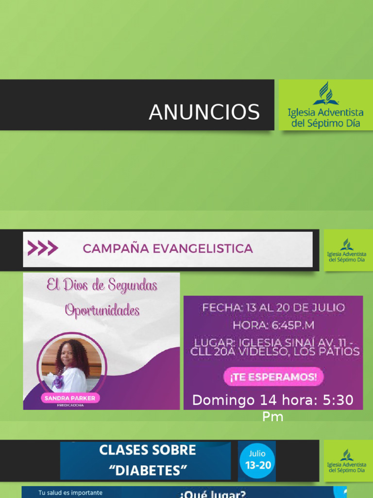 Formato de Presentación de Anuncios | PDF