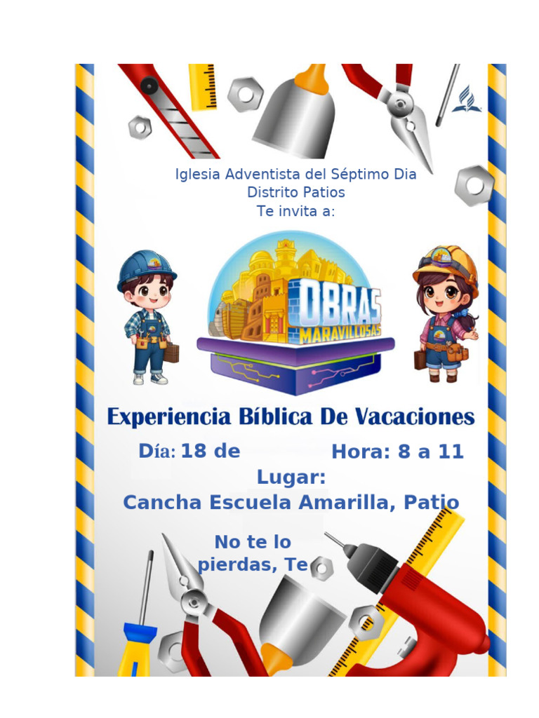 Modelo Invitación EBV | PDF