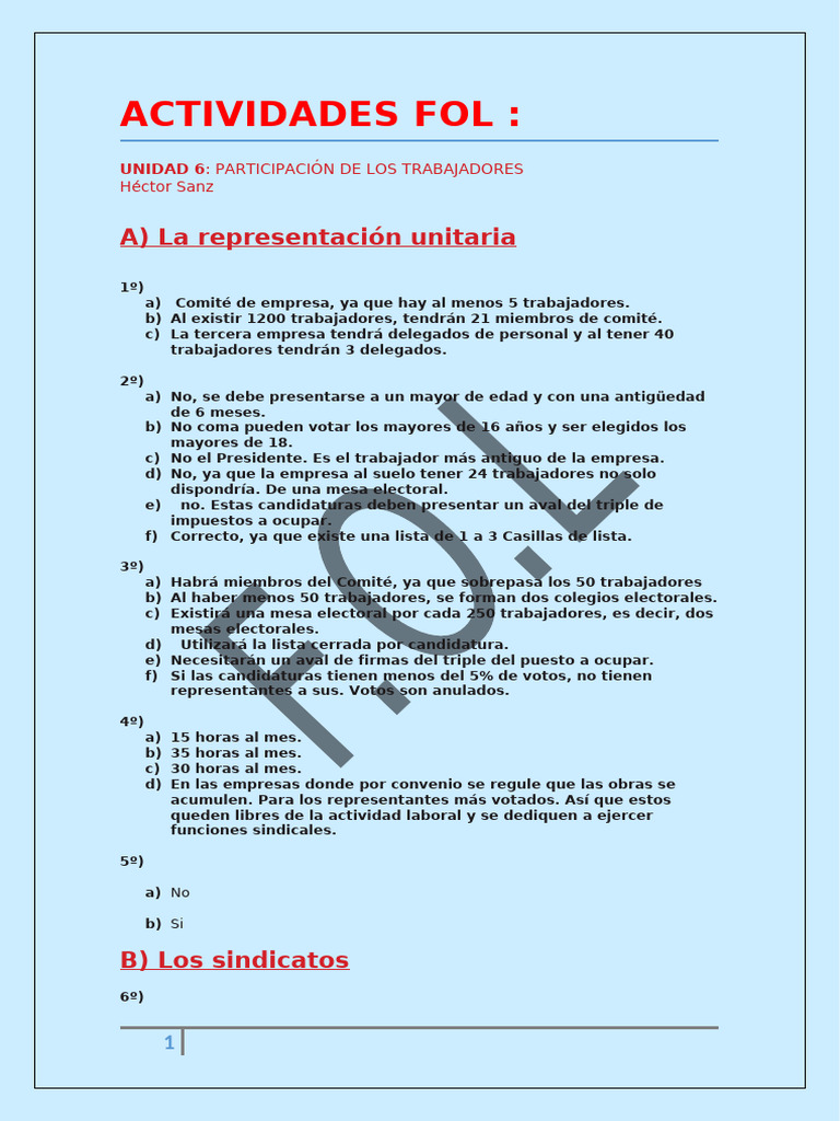 Trabajo Ejercicios FOL | PDF