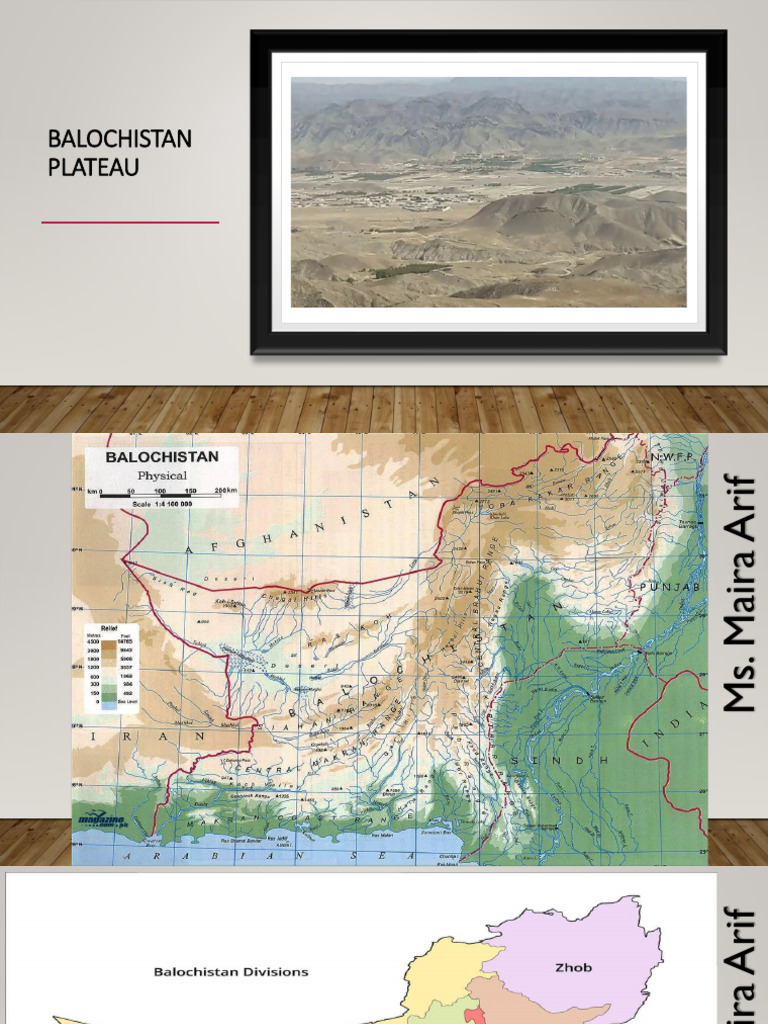 Balochistan and Potwar Plateau PDF | PDF