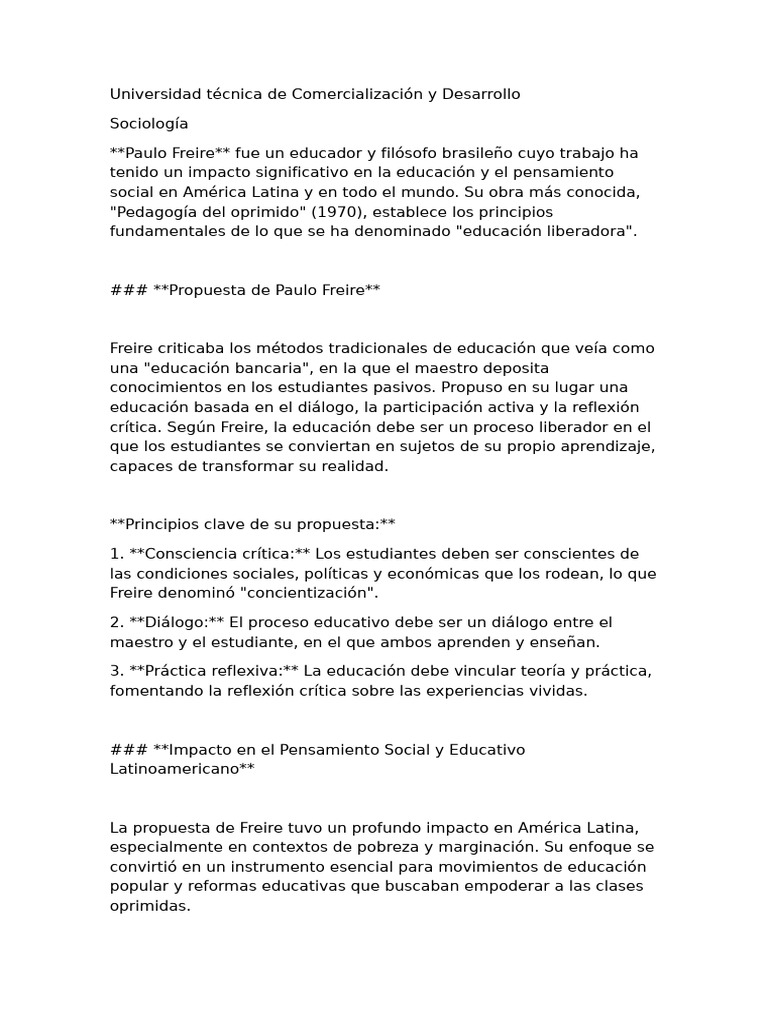 Sociología Utcd | PDF | Educación en artes liberales