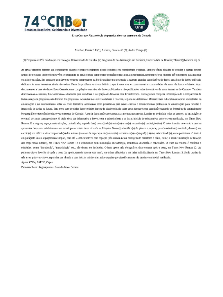 Template Resumo 74cnbot-2 | PDF