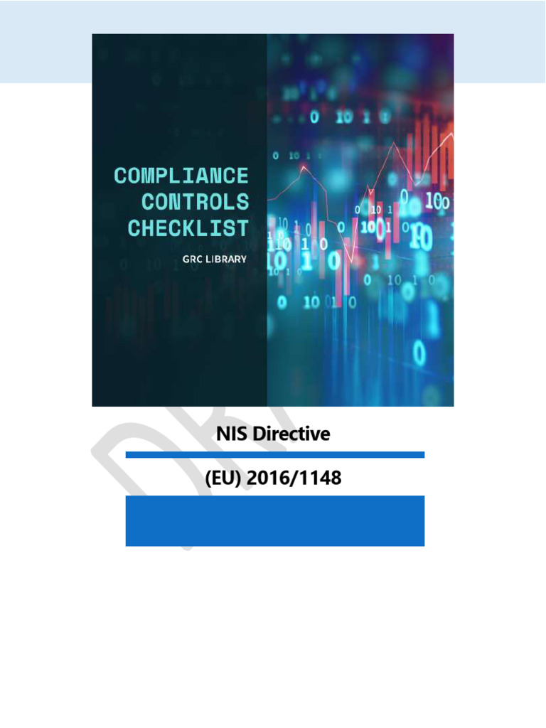 NIS Directive | PDF