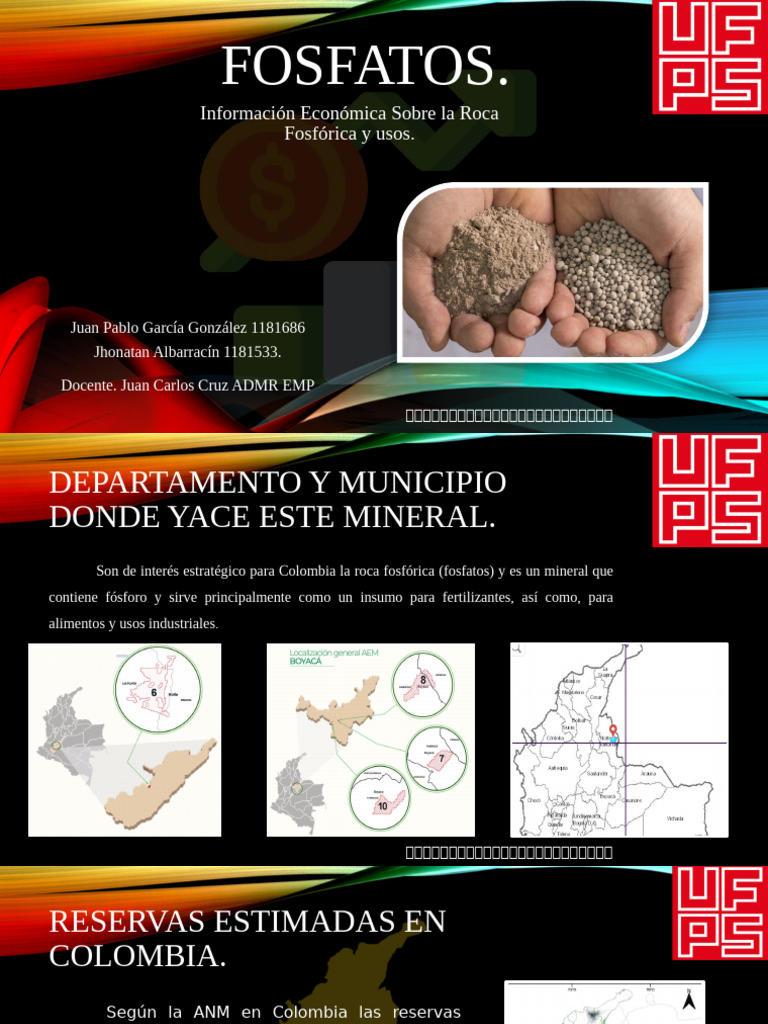 Fosfatos Clase de Depósitos | PDF
