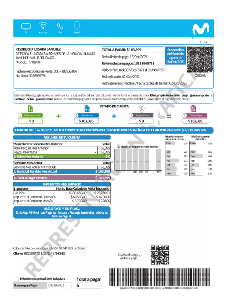 ? 830122566 Colombia Telecomunicaciones S.A. E.S.P. Bic Bec-183936104 ...
