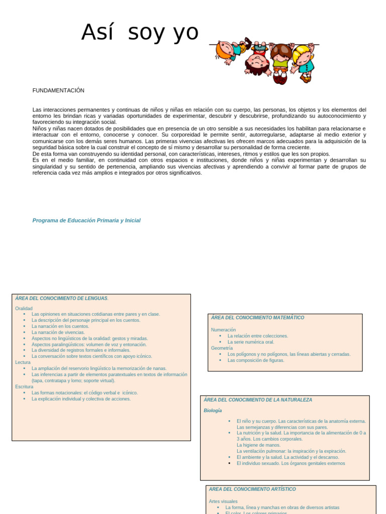 UNIDAD Así Soy Yo | PDF