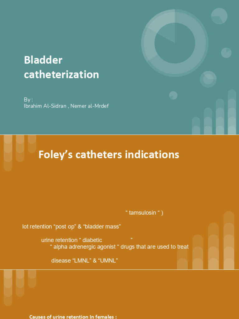 Bladder Catheterization | PDF | Catheter | Surgical Specialties