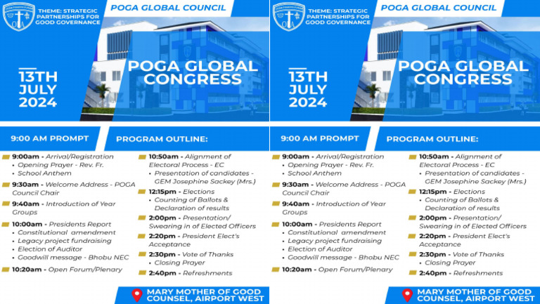 Poga Global Congress | PDF
