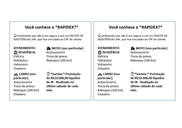 Card Rapidex | PDF