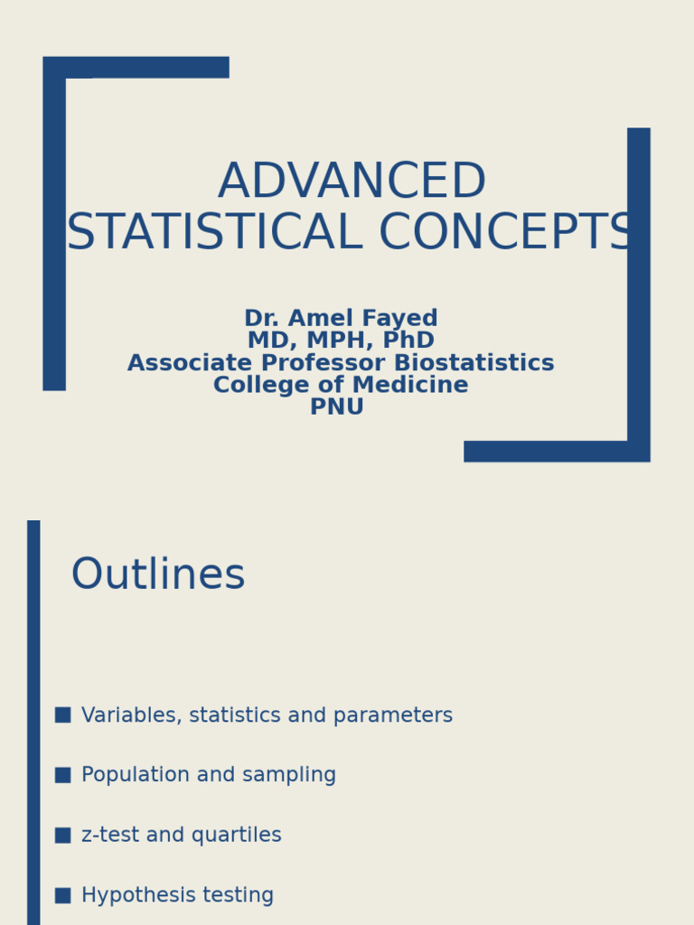 Advanced_statistics_concepts | PDF