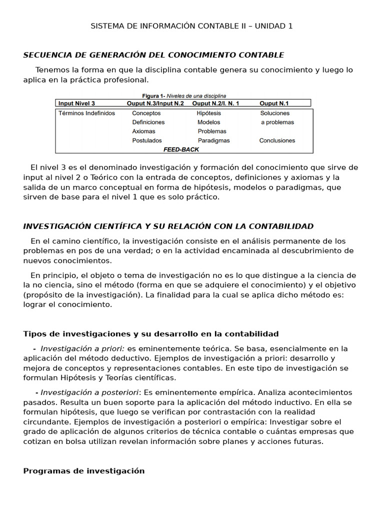 Resumen SIC II U1 | PDF