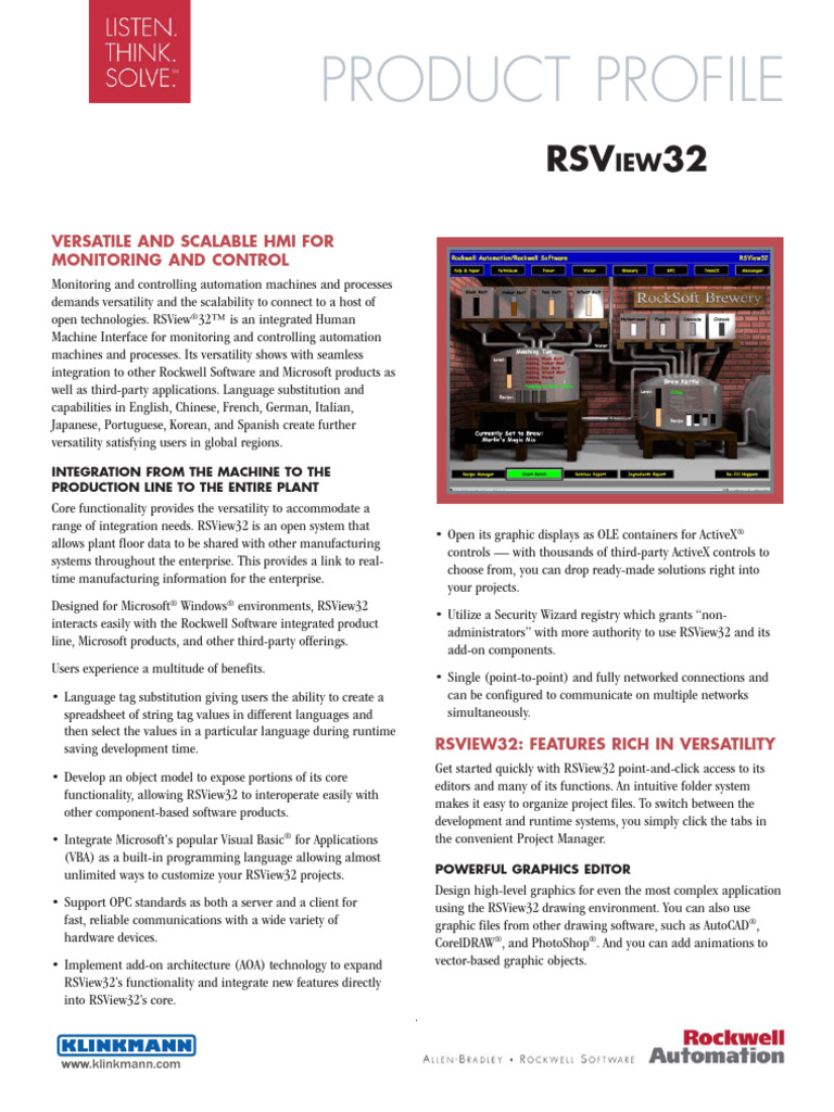 Prod RSView32 | PDF