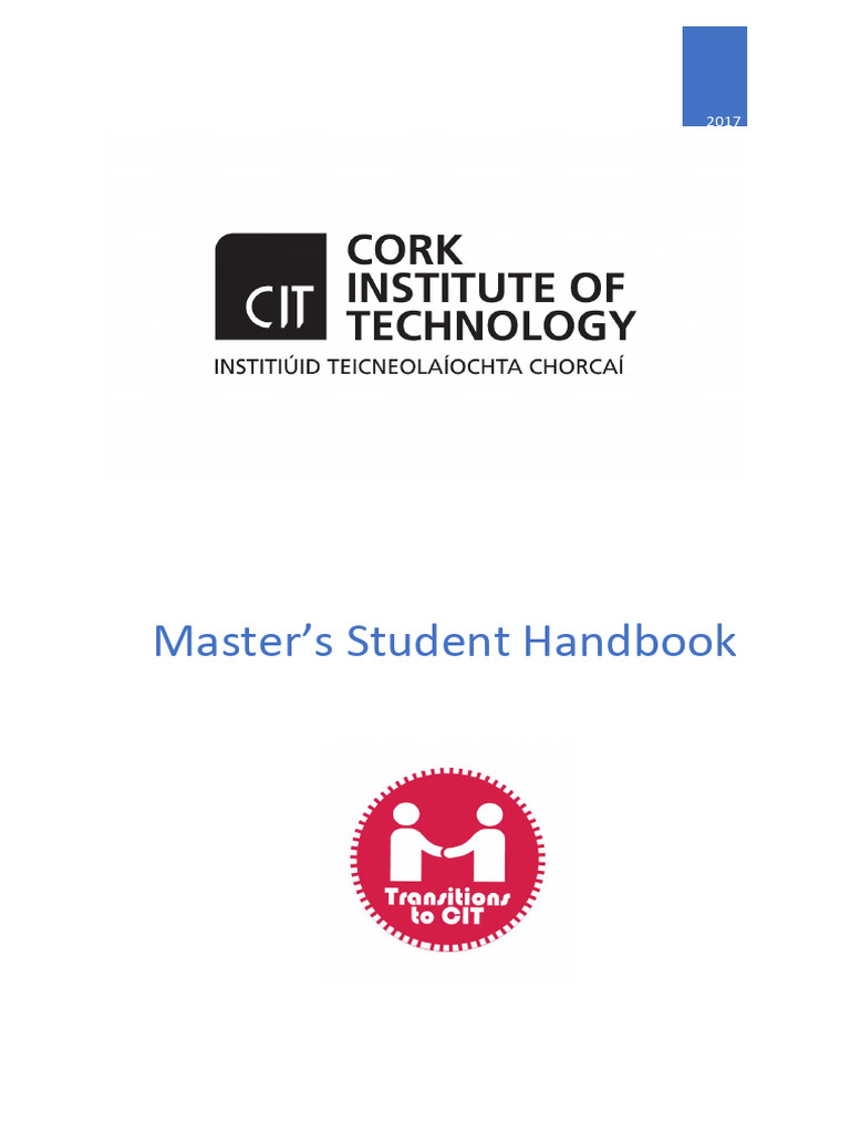 Masters Students Handbook | PDF