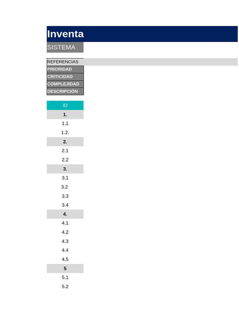CES-Inventario de Funcionalidades 24 Mayo | PDF