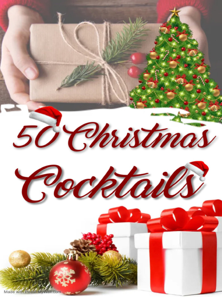 Christmas Cocktail Recipe Book | PDF | Martini (Cocktail) | Science ...