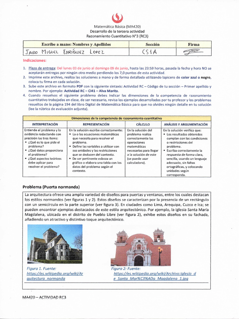 Mate Básica pc3 Upc | PDF