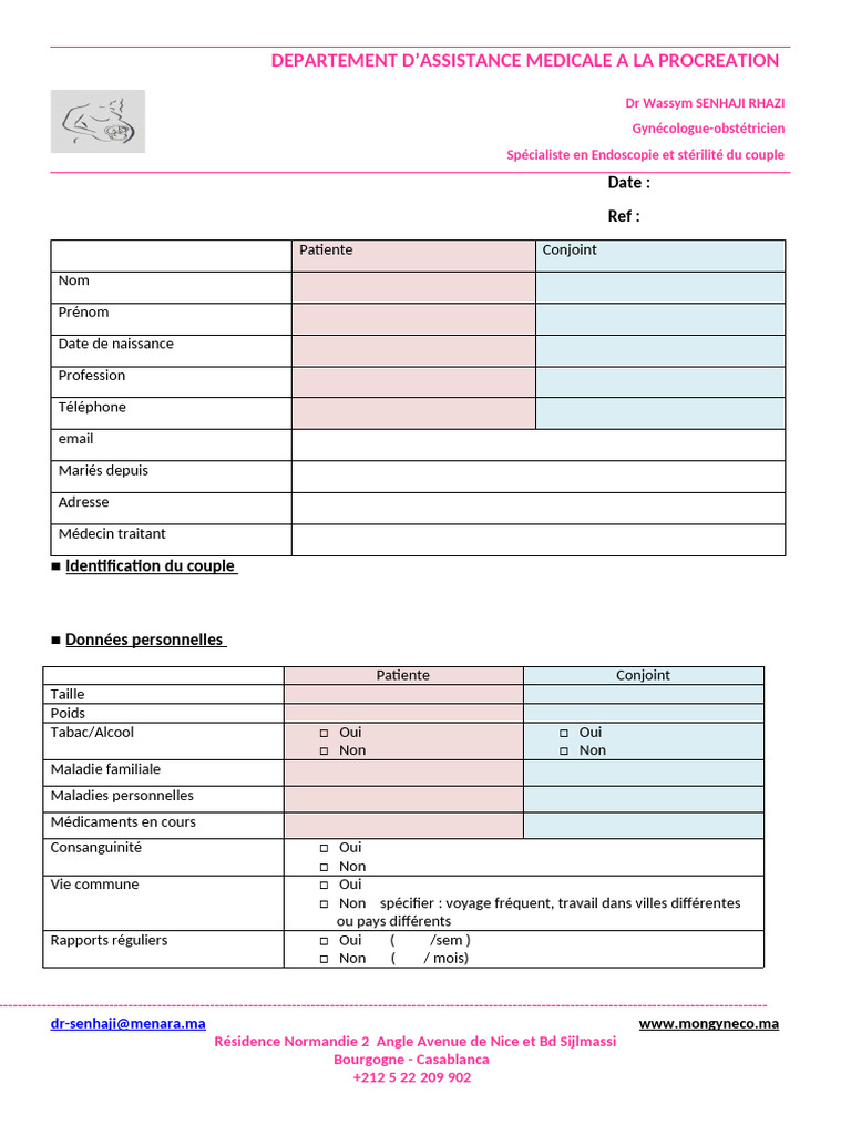 Formulaire IRIFIV | PDF