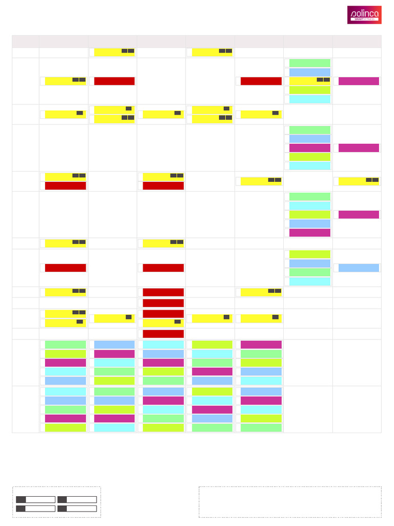 Mapa de Aulas Solinca Oeiras PLANO de ÁGUA | PDF