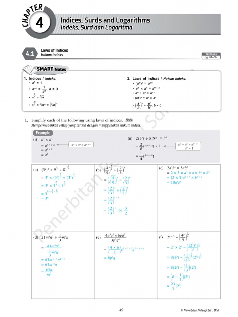 Chapter 4 Add Maths F4 Question | PDF
