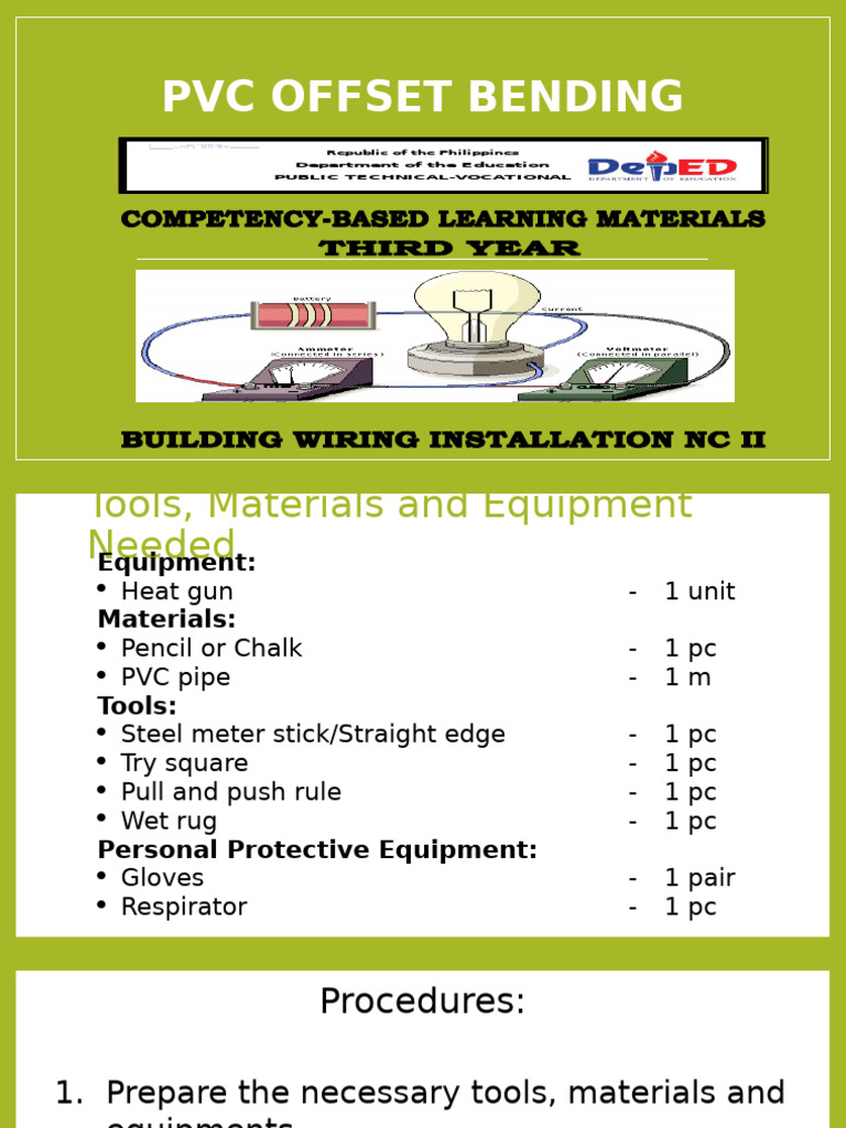 Bending Offset Bend | PDF